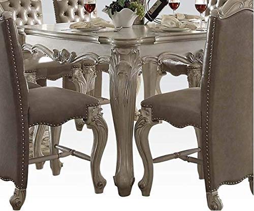 ACME FURNITURE Versailles Counter Height Table - 61150 - Bone White