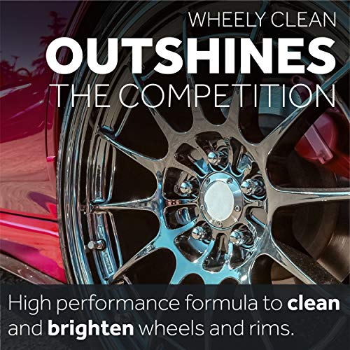 Dura-Coating Wheely Clean Professional Wheel Cleaner, 16 oz. β Ready-to-Use Car Wheel Cleaner, Highly Effective for Aluminum, Chrome and Clear Coated Wheels