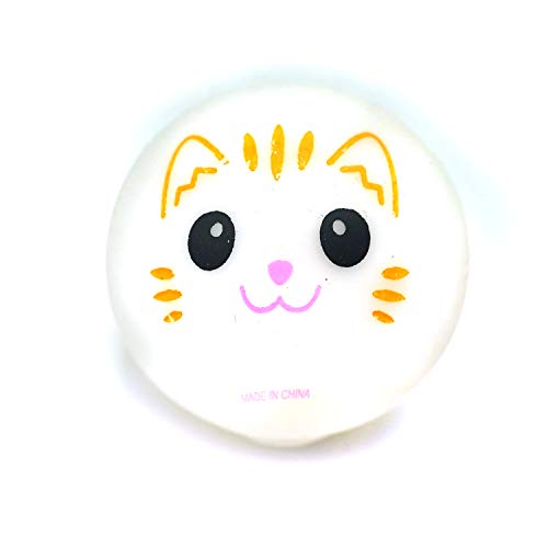 Gosu Toys Stress Dough Friends Soft Stress Balls Stretchy Dough Ball! (3 Pack (Tiger Ball, Panda Ball, Cat Ball))