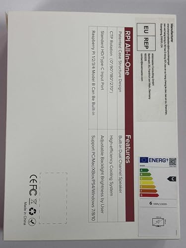 EVICIV Raspb Pi Touchscreen Monitor 5 Inch Screen Display 800×480 Mini LCD Screen Small HDMI Portable Monitor Compatible with Raspb Pi Model B-4 3B Raspbain,Ubuntu,Windows LoT,Windows 10 8 7