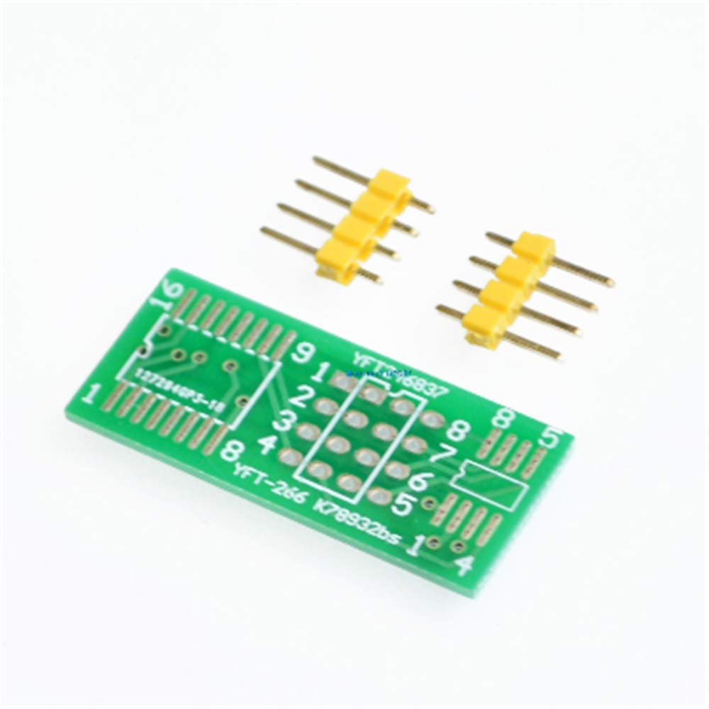 ACEIRMC SOIC8 SOP8 Flash Chip IC Test Clips Socket Adpter Programmer BIOS + CH341A 24 25 Series for EEPROM Flash BIOS USB Programmer Module (Single Clip + USB)