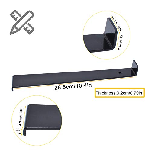 265mm Pull Bar for Laminate Plank, Vinyl Plank Flooring and Wood Flooring Installation Tool(10.4in) (10.4inch, 1)