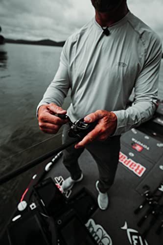 13 FISHING - Inception G2 Baitcast Reel - 7.3:1 Gear Ratio - Left Hand Retrieve (Fresh) - ING2-7.3-LH, Black