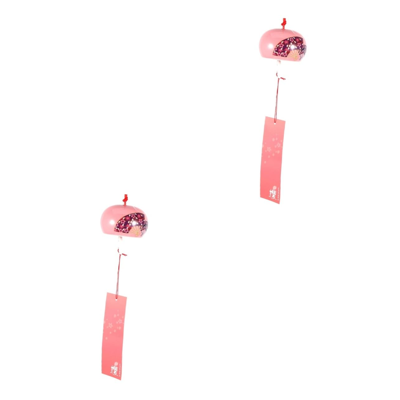2pcs Japanese Ceramic Wind Chimes Festival Wind Chime Wind Chime for Garden Ceramic Craft Ornaments Window Wind Chimes Decorative Wind Chime Wind Chime for Home Decor Wind Bells