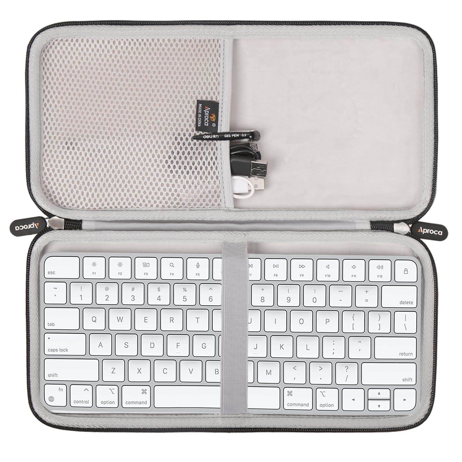 Aproca Hard Travel Storage Case, for Apple Magic Keyboard/OMOTON Ultra-Slim Bluetooth Keyboard