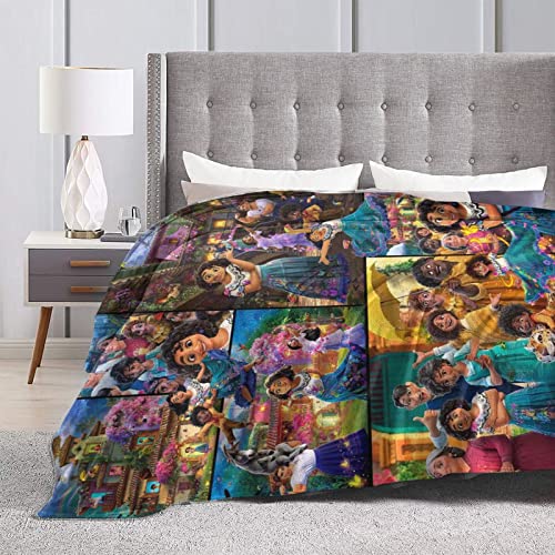 2pcs Cartoon Throw Blanket/Pillowcase Lightweight Plush Cozy Soft Air Conditioner Blankets 50"x40"
