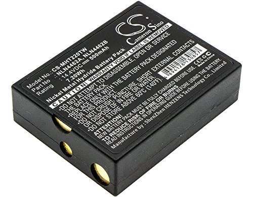Replacement Battery for Motorola BA200N BA4 BA6 HT210 HT220 HT220 Omni MI500 MT500 MT500 Omni MT550 Omni MT700 MT700 Omni PR6900 RF2842 Sonar Sonar 725BR Sonar BP2979 NLN4462A NLN4462B (500mAh)