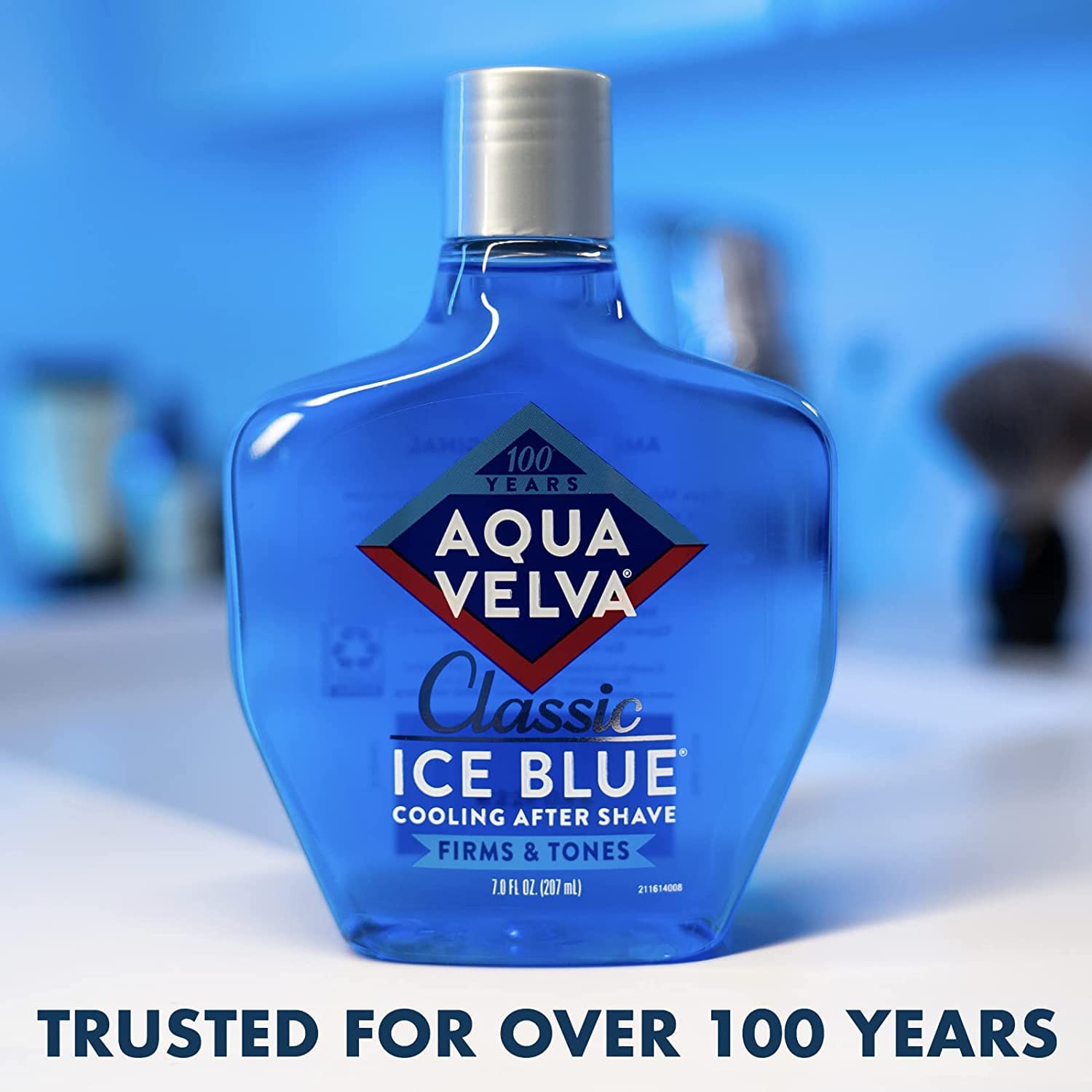 Aqua Velva Ice Blue After Shave 3.5 Ounce (103ml) (6 Pack)