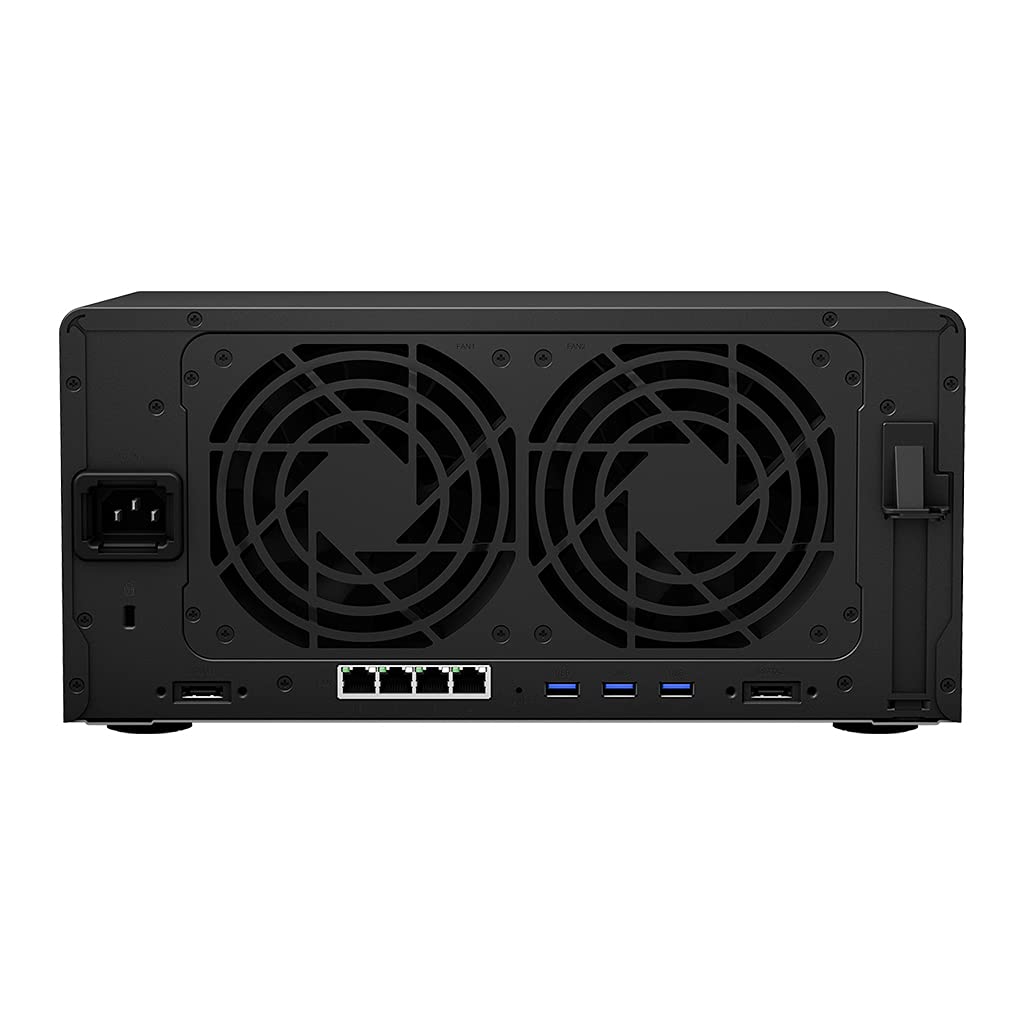 Synology DiskStation DS1821+ NAS Server for Business with Ryzen CPU, 32GB Memory, 32TB HDD, DSM Operating System, iSCSI Target Ready