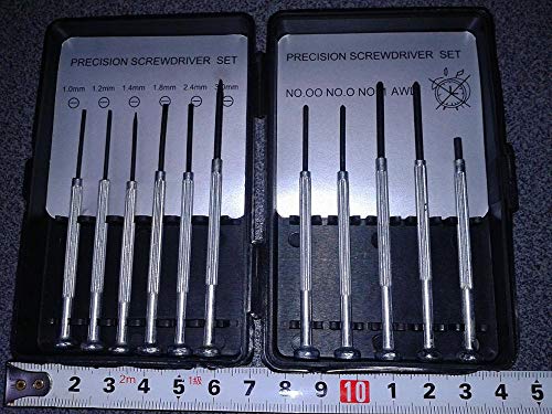 11Pcs Precision Screwdriver Sets, Small Screwdrivers Eyeglass Repair Kit, Suitable for Eyeglass, Electronics, Toys, Computer, Watch Repair Upgrade Edition, DIY Projects Repair Screwdriver Set