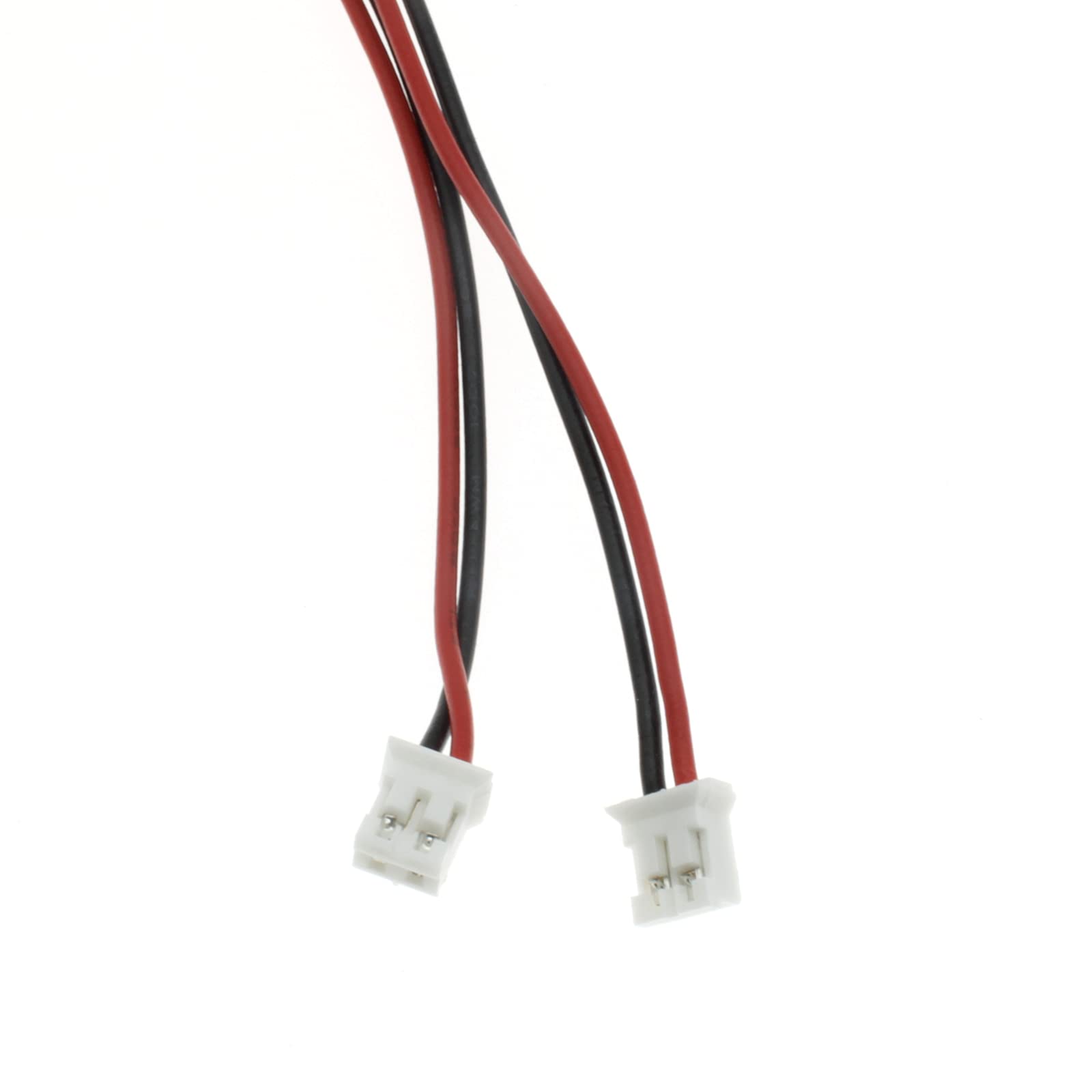 LBTODH 9V Battery Clip Connector 2PCS I-Type 9 Volt Battery Clip 9V Battery Snap to 2-Pin PH2.0 Connector Flexible Buckle Plastic Housing (15CM)