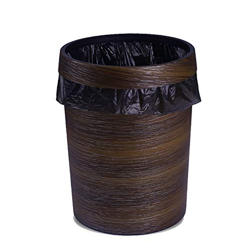 Daliuing 10L Trashcan Waste Basket Living Room no lid Press Ring Size Paper Basket Toilet Trash can Swing Waste Basket for Bathrooms, Kitchens, Home Offices, Dorm Rooms