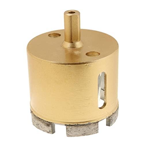2 3/4 Diamond Hole Saw for Brick, Concrete Block, Masonry, Cinder Blocks, Stucco Drill Core Bit Heavy Duty 2-3/4 inch Standard Drill Shank Dry or Wet