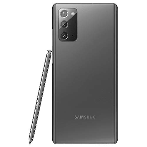 Samsung Galaxy Note 20 256GB N980F/DS S-Pen 6.7β Triple Camera GSM LTE Factory Unlocked Smartphone (Mystic Gray) (Renewed)