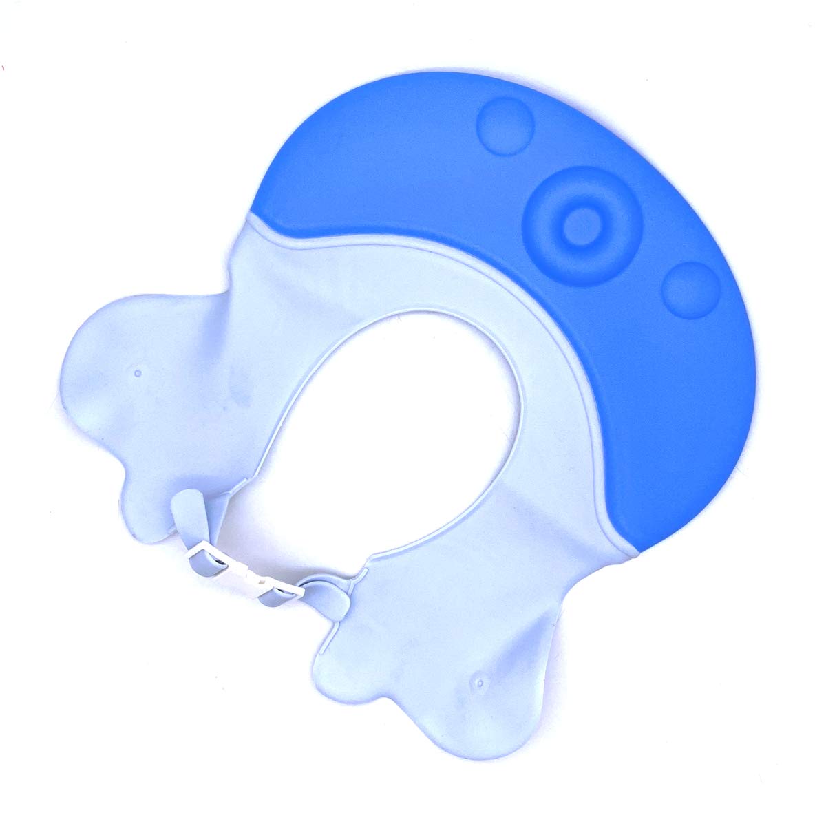 Bath Shower Visor Protection Soft Cap for Shower and Bath Time Safety for Toddlers, Baby and Children Above 6 Months (Blue)
