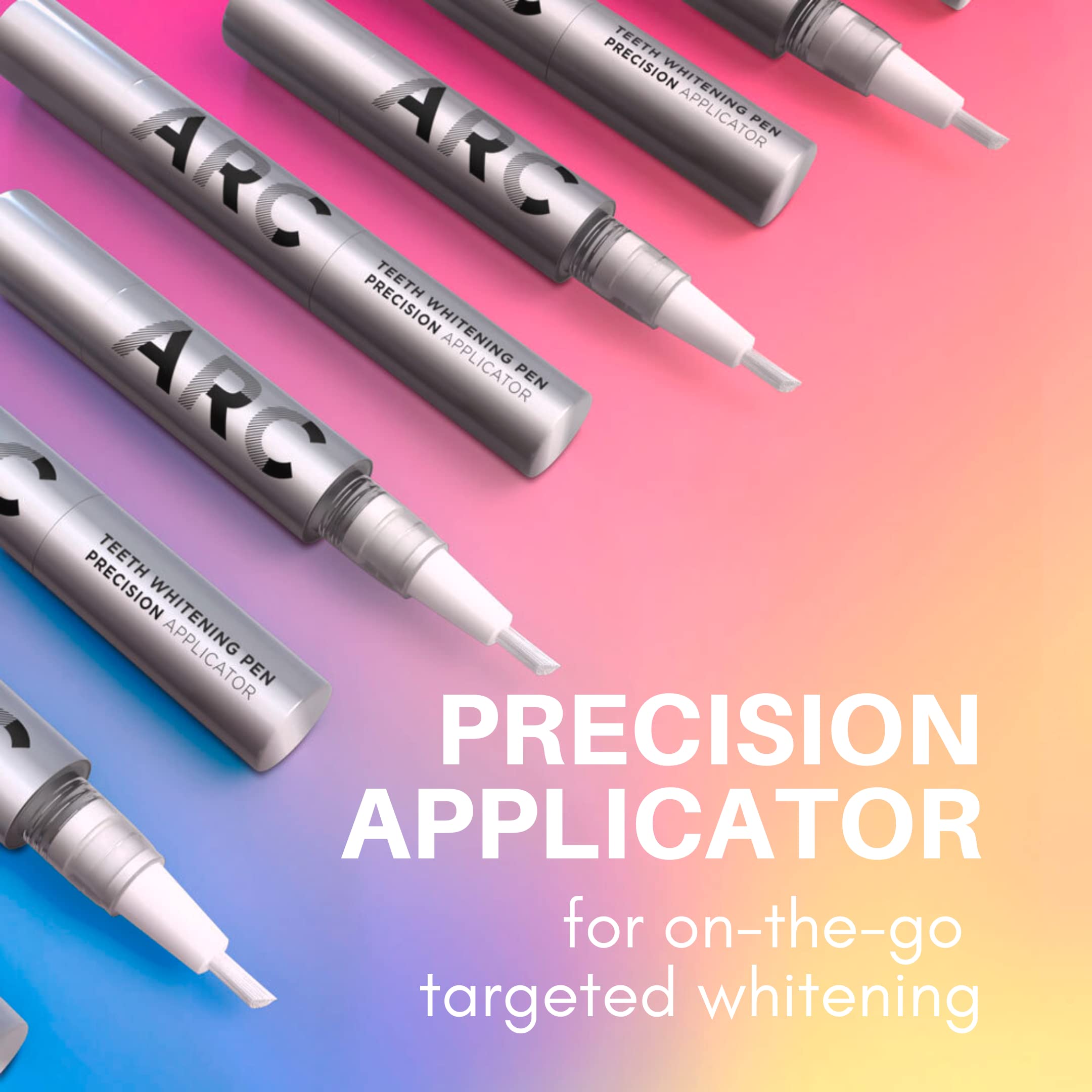 ARC On-The-Go Teeth Whitening Pen, Anytime Treatments, Mint Flavor, 0.13 Fl Oz