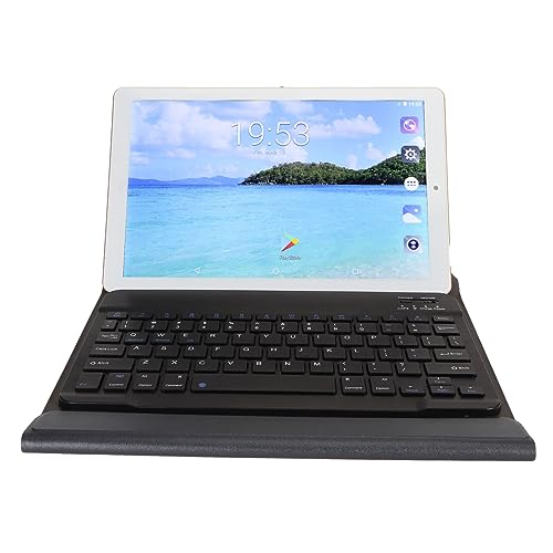 2 in 1 Tablet Running 4G RAM 64G ROM Smart Callable Tablet 10.1 Inch Dual Card Slot GPS FM 5G WiFi Tablet (US Plug)