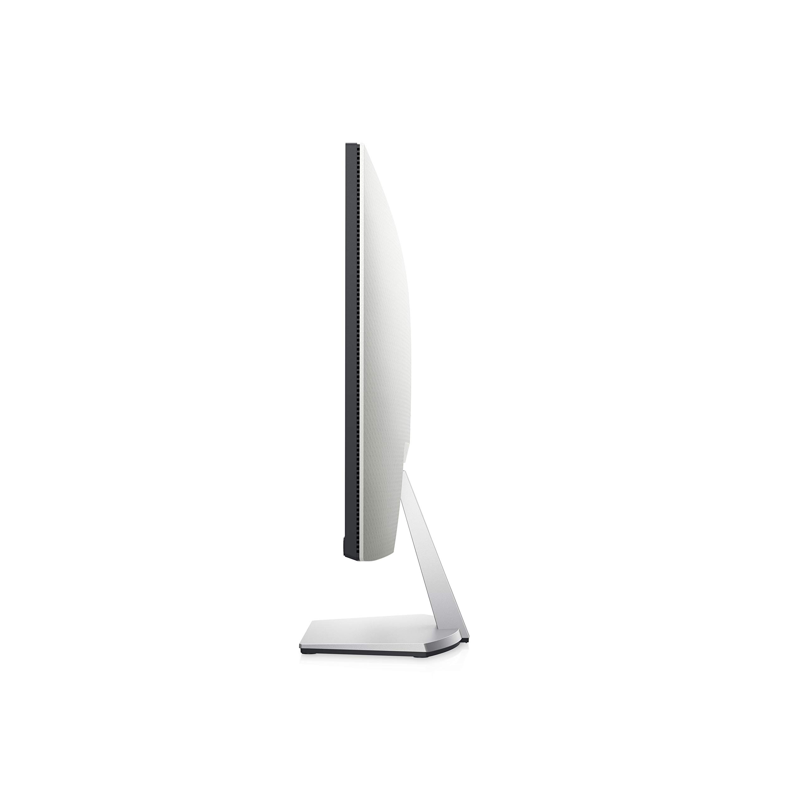 Dell S2421H 24 Inch Full HD 1080p Monitor, IPS Ultra-Thin Bezel, 2 x HDMI Ports, Built-in Speakers, Silver