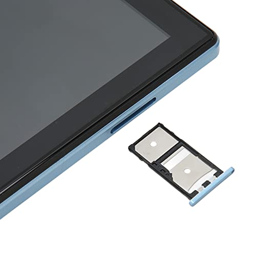2 in 1 Tablet, 10.1 Inch Tablet US Plug 100โ240V RGB Mouse 4G LTE 512GB Expandable 5G WiFi 8800mAh for Entertainment (Blue)