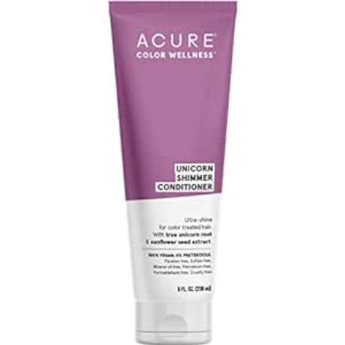 ACURE Unicorn Shimmer Conditioner | 100% Vegan | Performance Driven Hair Care | True Unicorn Root & Sunflower Seed Extract - Ultra-Shine Formulation For Color Treated Hair | 8 Fl Oz