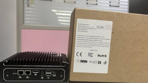 PARTAKER Industrial Computer, Fanless Mini PC, Win-11 or Linux Ubuntu, I3 6006U 6157U, I27, 2 x LAN, GPIO, 6 x COM RS232 422 485, 16G RAM, 256G SSD