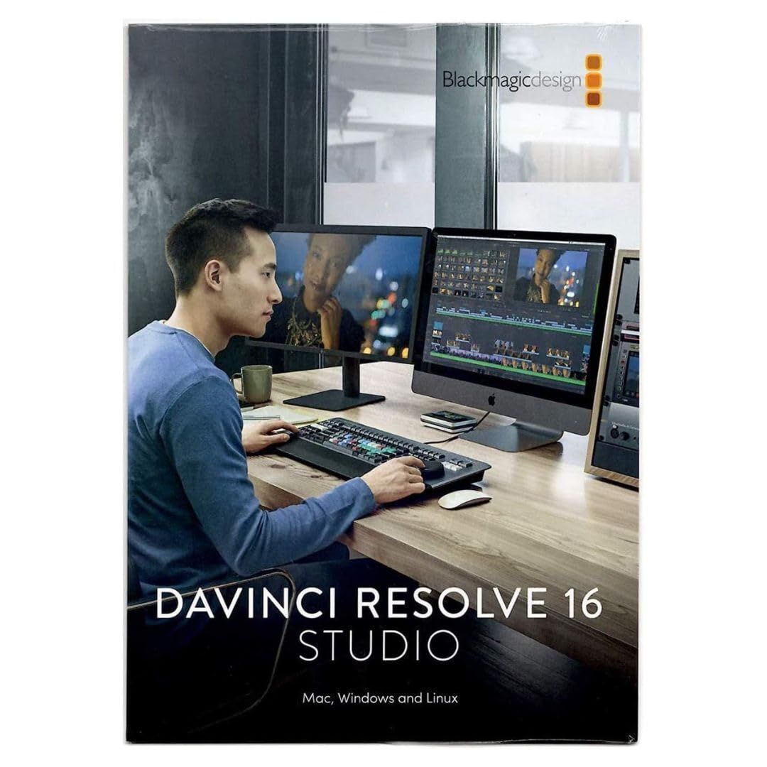 Blackmagic Design Davinci Resolve Speed Editor Bundle with Davinci Resolve 17 Studio (Activation Card) (2 Items)