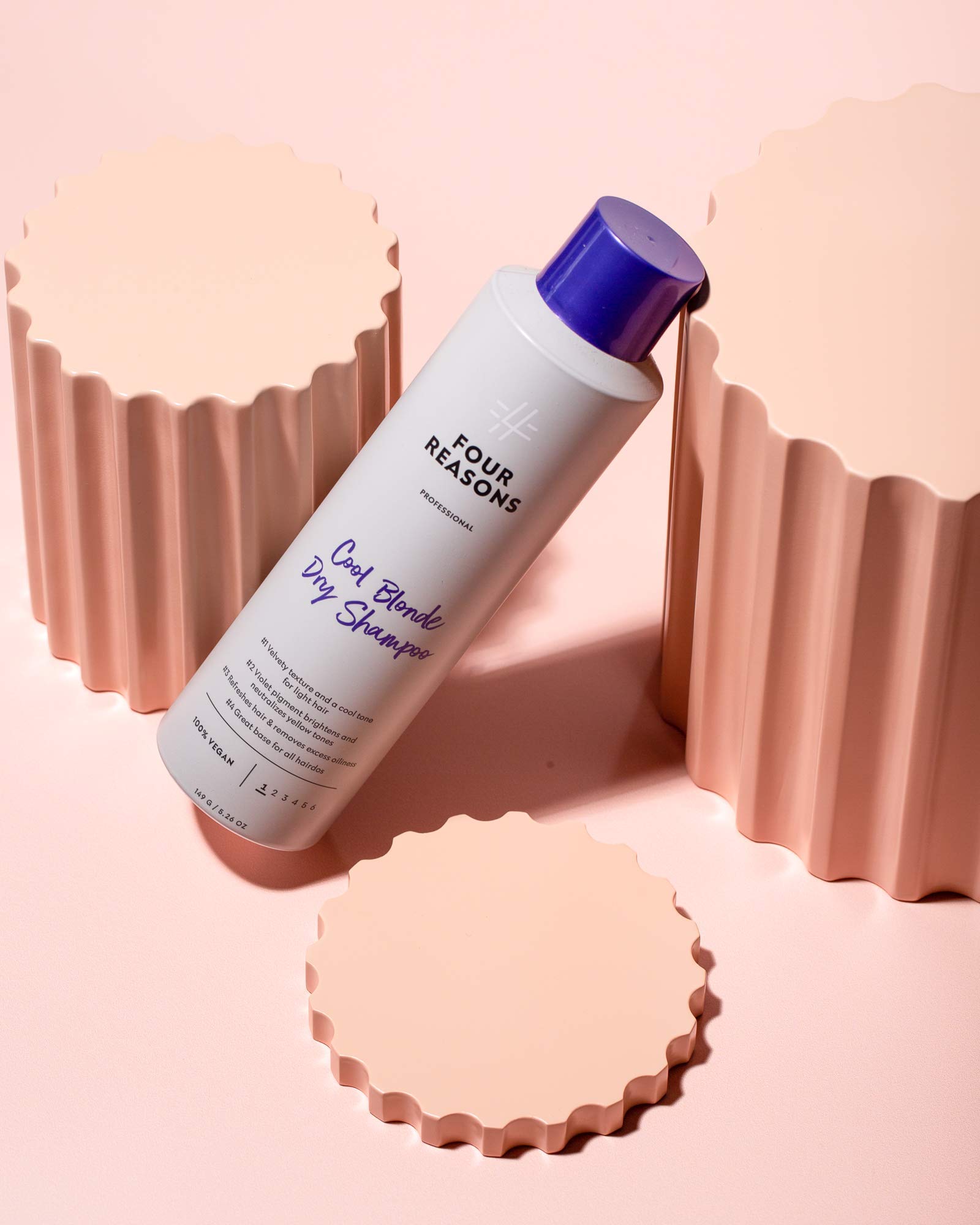 FOUR REASONS Cool Blonde Dry Shampoo for Blonde Hair | Vegan & Sulfate Free