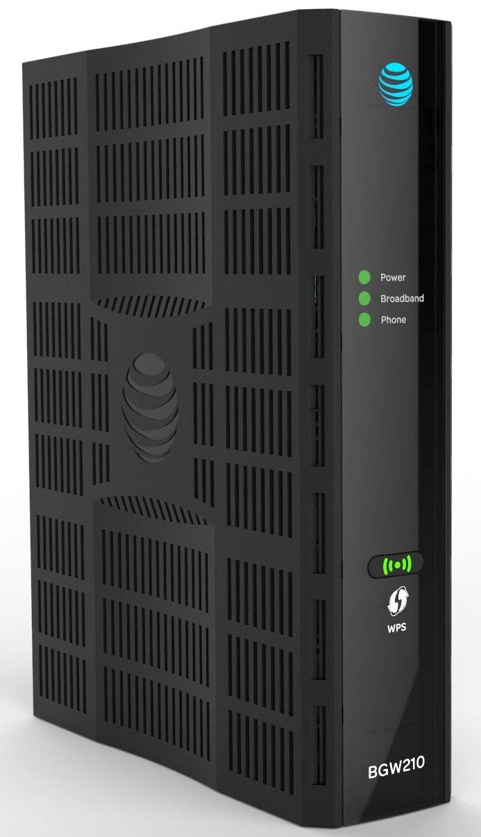 ARRISAT&T Arris BGW210-700 802.11bgnac 400mW Bonded VDSL2 Wireless Voice Gateway 4 x Gigabit Ports (ONT REQUIRED),Black (Renewed)