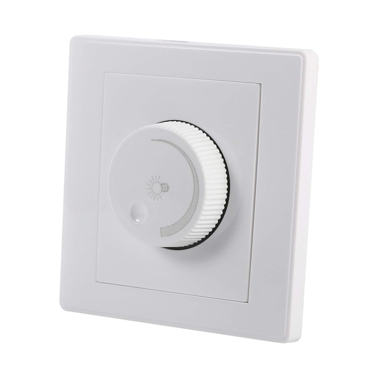 1Pcs Home Wall Led Dimmer Switch Dimmer Switch Merross Mounted Rotary Knob Lamp Brightness Controller Panel Dimmer Switch New