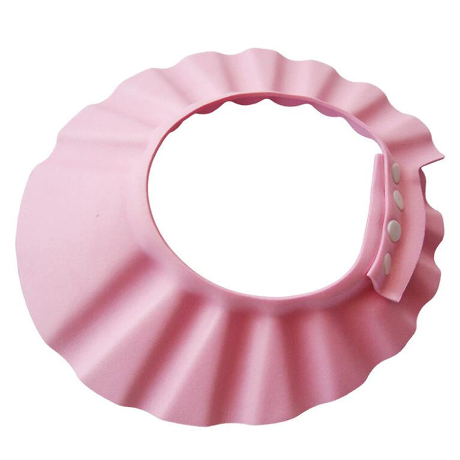 LoveAloe Shampoo Shower Bath Cap Visor For Kids Children Waterproof Adjustable Bath Cap,Pink