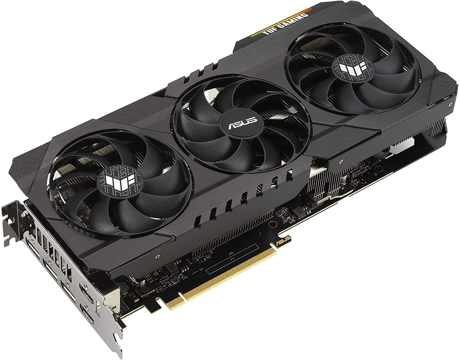 ASUS TUF Gaming NVIDIA GeForce RTX 3080 OC Edition Graphics Card, 10GB GDDR6X, PCIe 4.0, HDMI 2.1, DisplayPort 1.4a, Dual Ball Fan Bearings, GPU Tweak II w/ Mytrix HDMI Cable