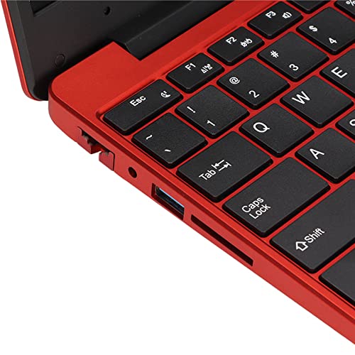15.6Inch Laptop with Touchpad, 8GB RAM 128GB SSD 1080 HD Screen, N5095 CPU Built in Speakers, Support BT/WiFi/Webcam Laptop for Windows 11 Home(Red)