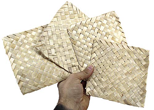 Bonka Bird Toys 3429 Pk4 6-Inch Palm Mat Foot Talon Craft Part Bird Toys