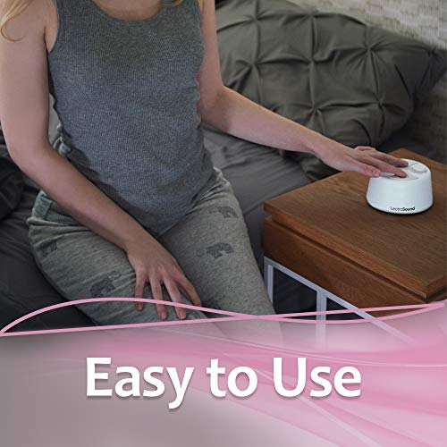 Adaptive Sound Technologies LectroSound Noise Machine for Sleep and Relaxation With Power Adapter, White