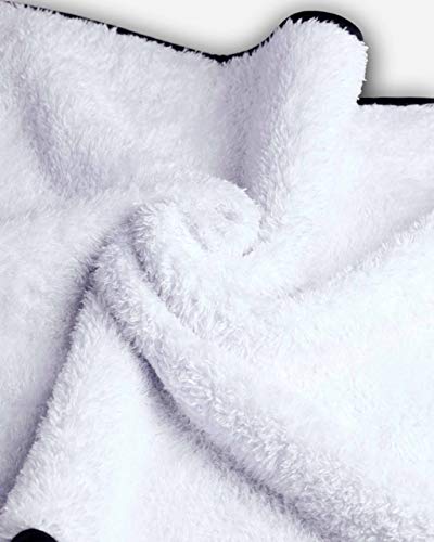 Adam's Single Soft Microfiber Towel - Soft Enough for Even The Most Delicate Finishes - Buff Away Polishes & Car Wax with Ease (4 Pack)
