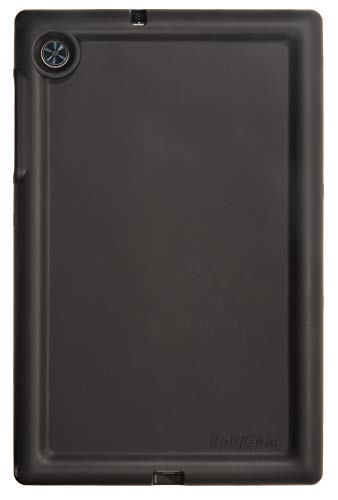 BobjGear Bobj Rugged Tablet Case for Lenovo Tab M10 HD 2nd Gen 10.1 inch Models TB-X306F, TB-X306X Kid Friendly (Bold Black)
