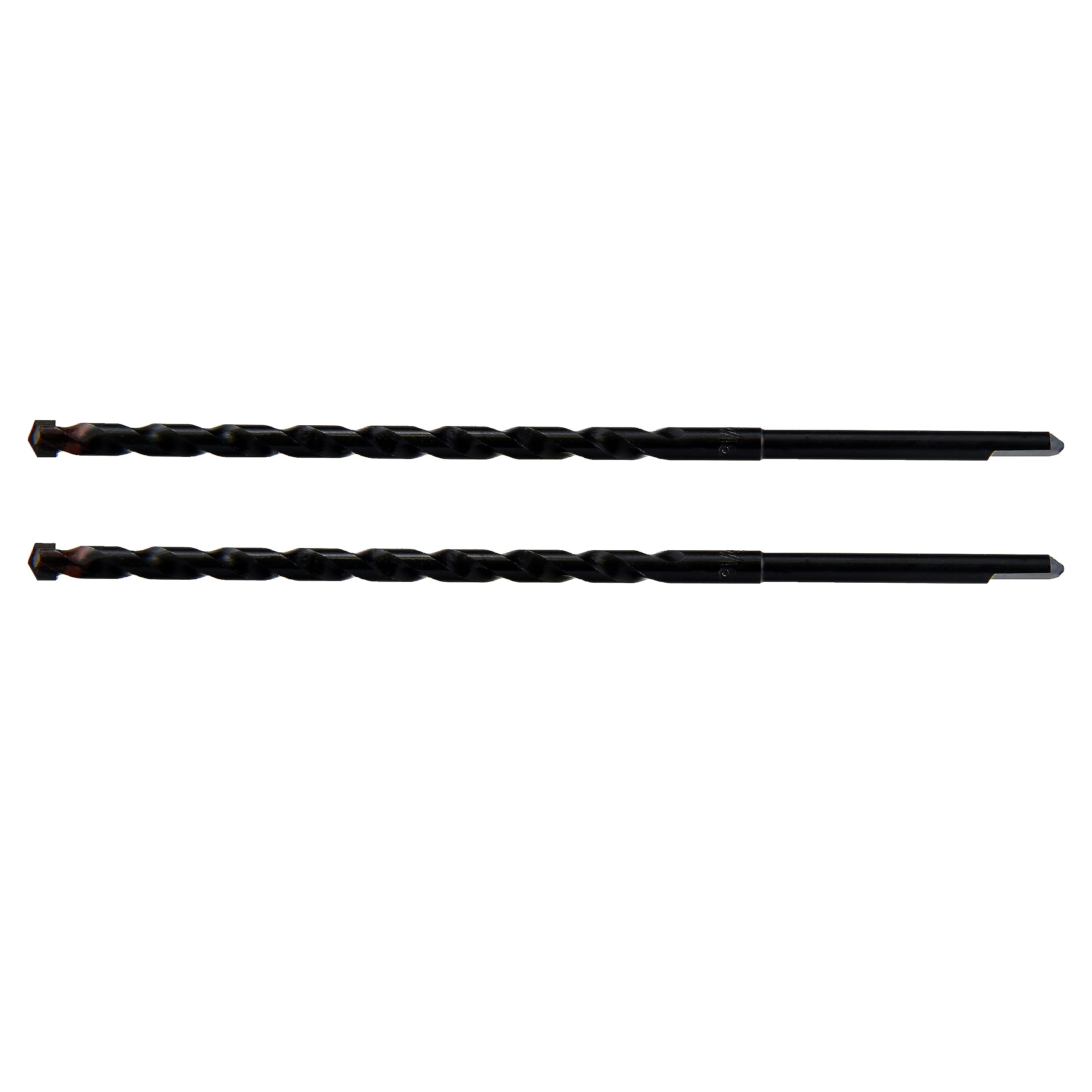 MAXTOOL 3/16" x 5-1/2" Masonry Drill Bits Concrete Carbide Tip Drills with Tenon Pre-Drill Holes for Concrete Screws in Concrete; MD00B10R12P2