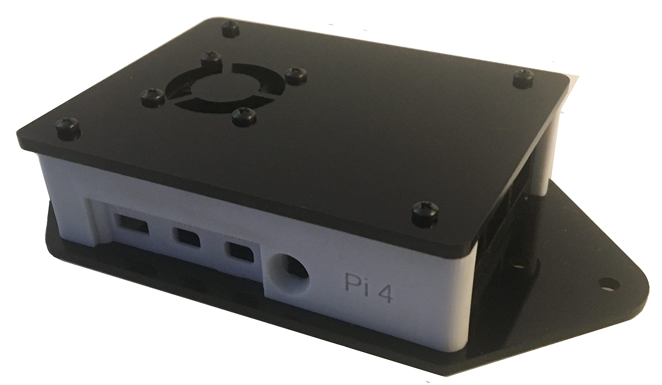 ASG Laser VESA Mount Case for Raspberry Pi 4, 3 & 2 with Fan
