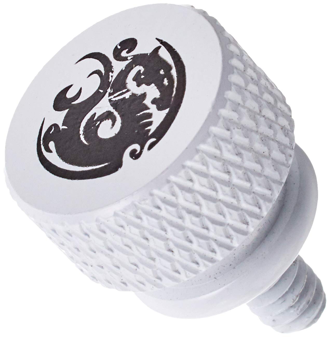 Aluminum Thumbscrew Gold with Logo for Bitspower 632