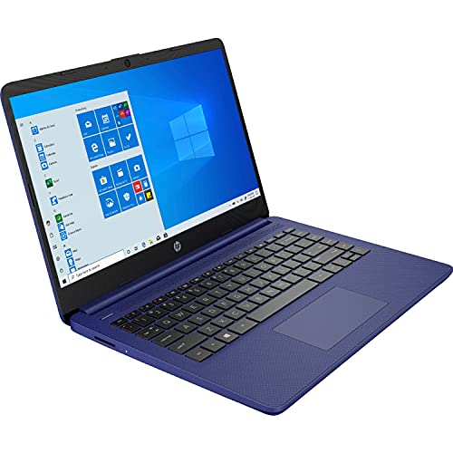 hp 2021 Newest Premium 14-inch HD Laptop, Intel Dual-Core Processor Up to 2.8GHz, 16GB RAM, 64GB eMMC Storage, Webcam, Bluetooth, HDMI, Wi-Fi, Blue, Windows 10 with 1 Year Microsoft 365