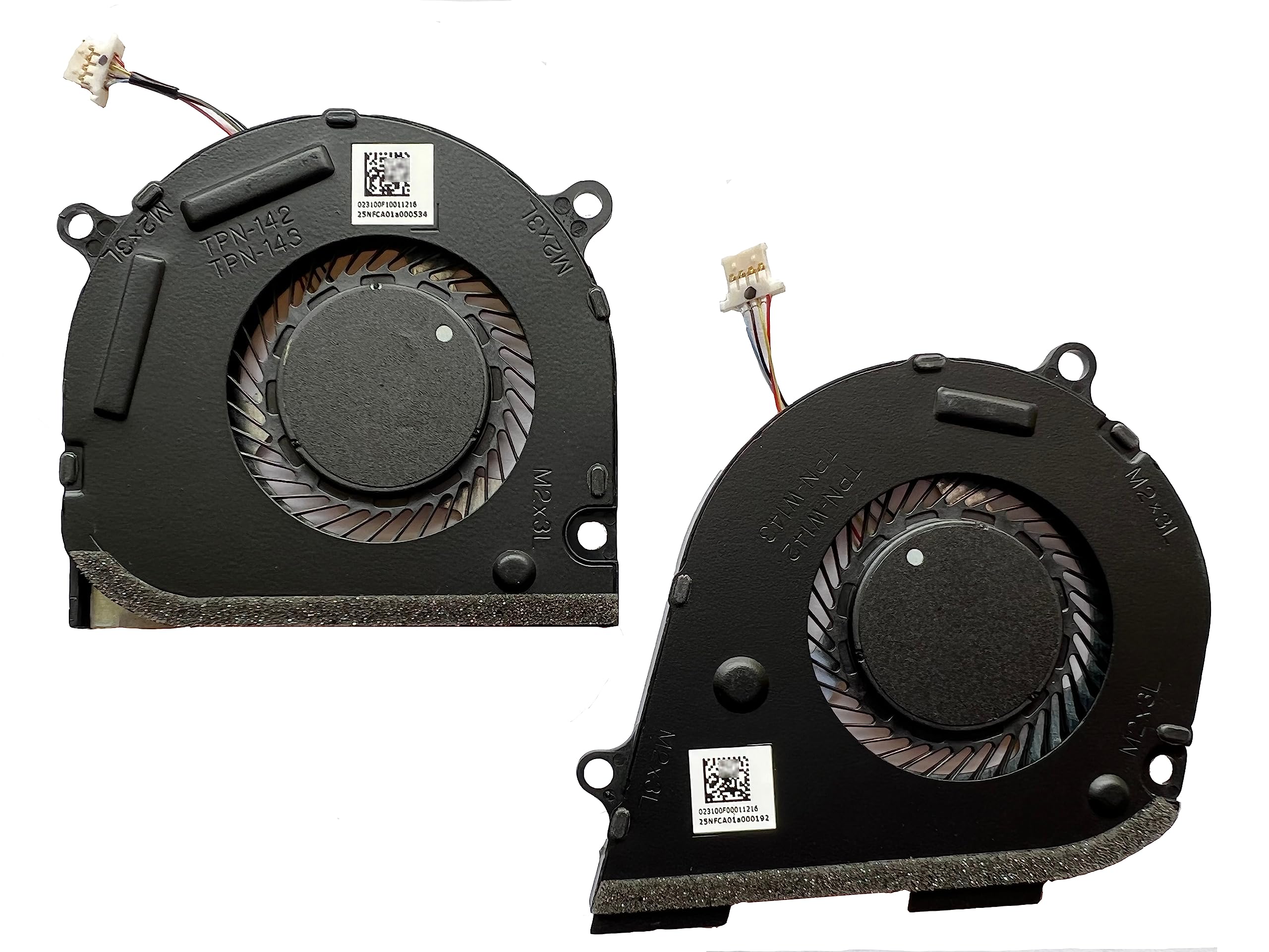 Fan for HP Envy X360 15-DS 15-DR 15M-DR 15M-DS CPU Gpu Cooling Fan Set L53542-001 L53541-001