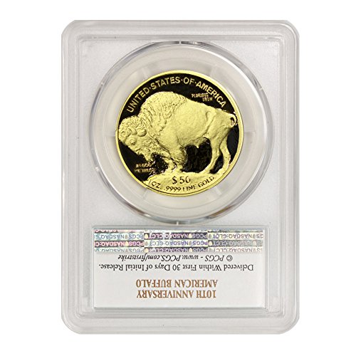 2016 W 1 oz American Gold Buffalo PR-70DCAM by CoinFolio $50 PCGS PR70DCAM