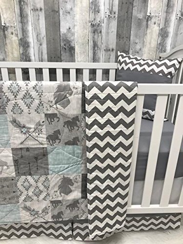 Baby Nursery Bedding Set, Baby, Horse, Neutral, Horses, Stallion, Boho, Baby Bedding, Crib Bedding, Babylooms