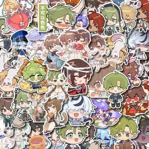 50Pcs Cartoon Cute Nu: Carnival Graffiti Sticker Bike Skateboard Car Helmet Notebook Computer Wholesale