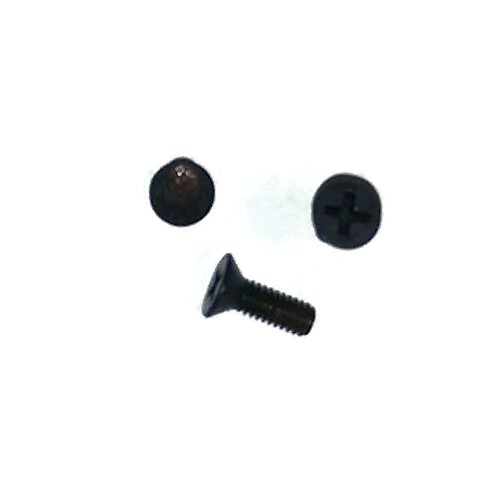 8-32 x 1/2" Phillips Counter Sunk Machine Screw 100 Pack Black Oxide