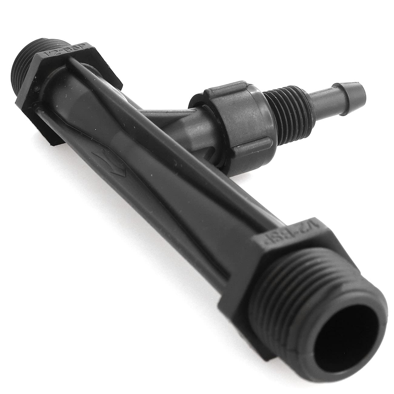 LQ Industrial 1/2Inch Irrigation Venturi Fertilizer Mixer Injectors Black Plastic Irrigation Tube Agriculture Tool