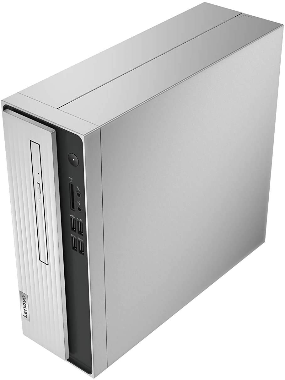 Lenovo IdeaCentre 3 07ADA SFF Desktop, AMD Athlon Silver 3050U 2.3GHz, 4GB Memory, 1TB HDD, DVD-RW, WiFi + BT, Windows 10 Home, Silver