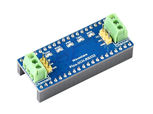 Waveshare 2-Channel RS232 Module for Raspberry Pi Pico SP3232EEN Transceiver UART to RS232