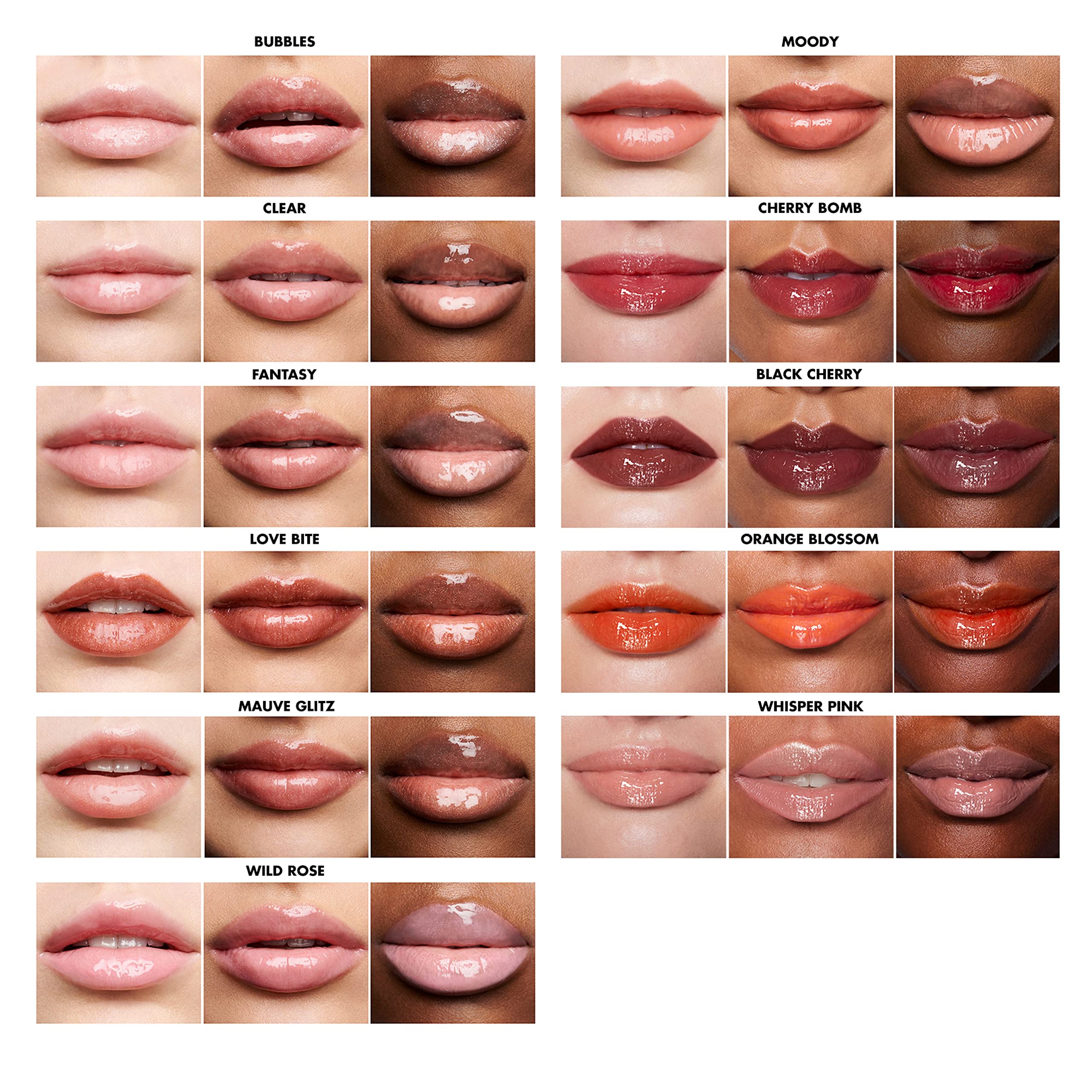 e.l.f. Lip Lacquer, Nourishing, Non-Sticky Ultra-Shine Lip Gloss With Sheer Color, Infused With Vitamins A & E, Vegan & Cruelty-Free, Mauve Glitz
