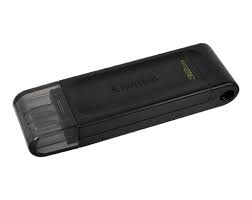 Kingston DataTraveler 70 64GB Portable and Lightweight USB-C flashdrive with USB 3.2 Gen 1 speeds (DT70/64GBCR)